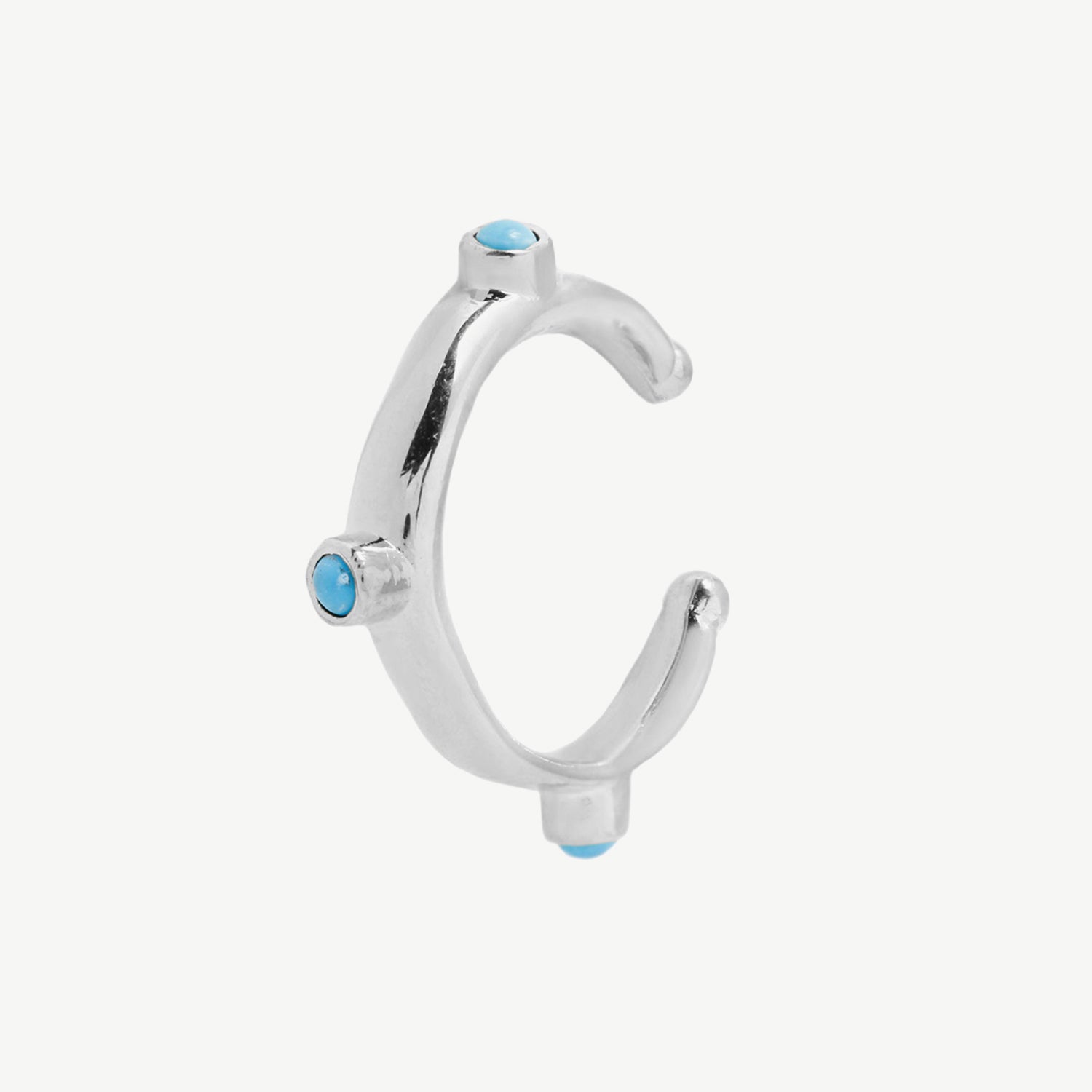Dot Earcuff in Turquoise – Studio Grun