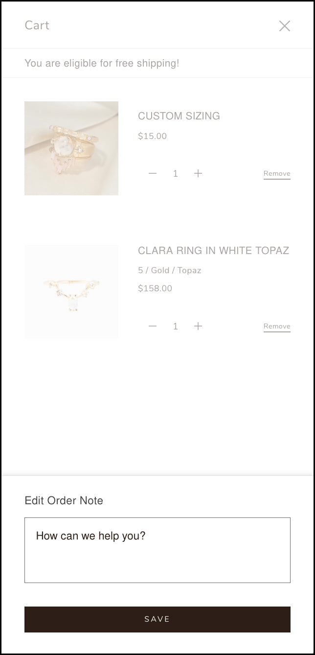 Custom Sizing – Studio Grun